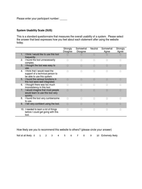 System Usability Scale Pdf