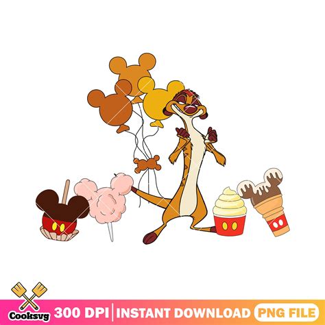 Timon Disney Snacks Mickey Png Disney Snacks Png Disney Timon Png