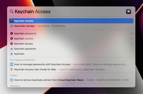 how to manage passwords in the keychain access app on your mac