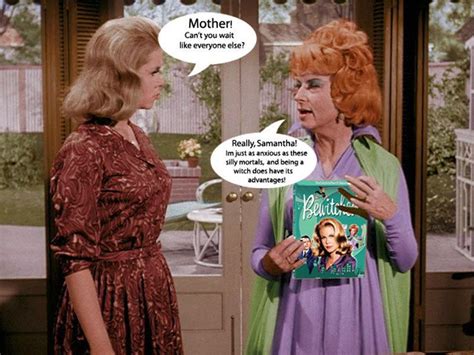 Bewitched Wallpaper Samantha And Endora Samantha Elizabeth Montgomery Agnes Moorehead