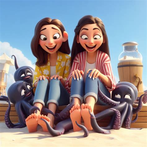 Tickling On The Beach By Allrighty81 On Deviantart