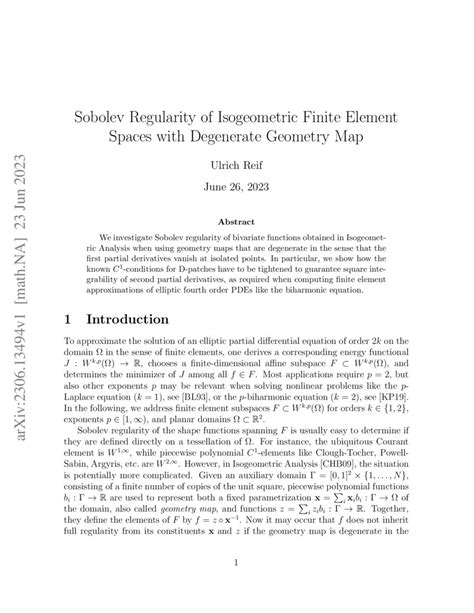Sobolev Regularity Of Isogeometric Finite Element Spaces With