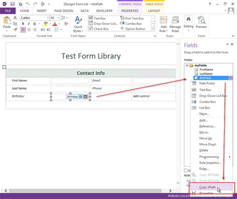 Transferring Metadata From An Infopath Form To Sharepoint Document Library Fields