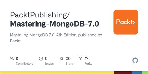 Github Packtpublishingmastering Mongodb 70 Mastering Mongodb 70