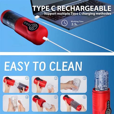 Self Heating Masturbation Cup Male Sucking Pocket Pussy Adult Sex Toy Oral Sex Machine Vaginal