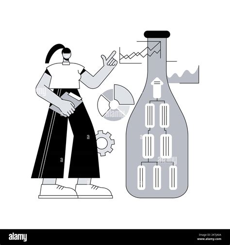 Bottleneck Analysis Abstract Concept Vector Illustration Visual Management System Bottleneck