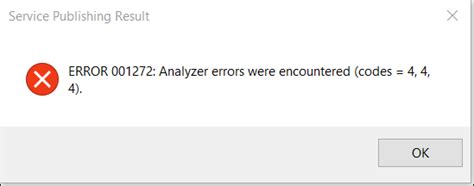 Solved Error 001272 Analyzer Errors Were Encountered Co Esri