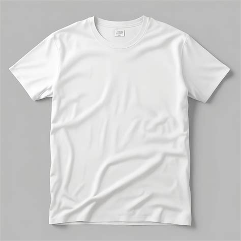 White Tee Shirt Design Mockup Premium Ai Generated Image