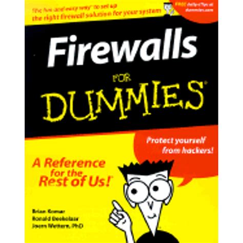 Pre Owned Firewalls For Dummies Paperback 0764508849 9780764508844