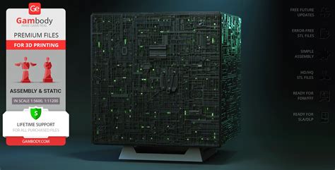 Borg Cube 3d Printable Files Gambody