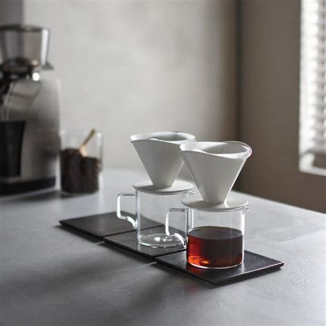 Dripper Kinto Oct 2 Filiżanki Biały Konessopl