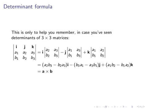 lesson 3 the cross product