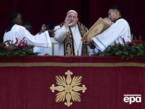 Папа Франциск на Різдво закликав до переговорів між Україною і РФ Читайте на Ukr Net