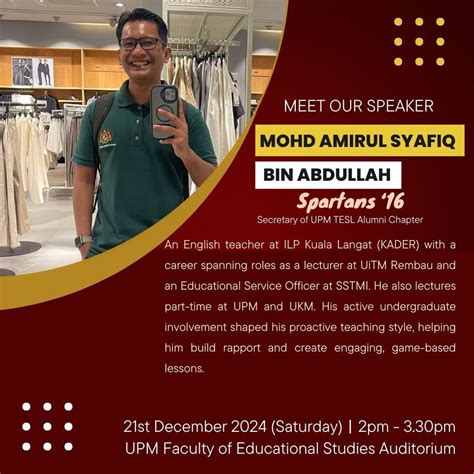 Happy To Share That On The 21st Of December 2024 My Fellow Alumni Friends And I Are Going To