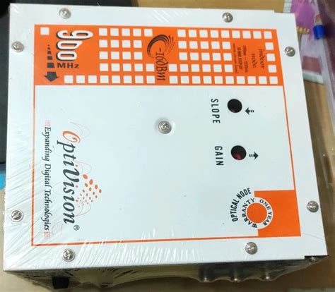 Ac Optical Node 900mhz For Cable Tv 1550nm At Rs 1450piece In Mumbai Id 2850652313412