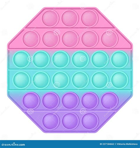 Pop It A Fashionable Silicon Toy For Fidgets Addictive Anti Stress