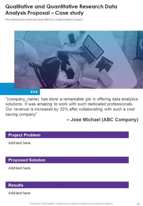 Top 10 Qualitative And Quantitative Research Data Analysis Proposal Powerpoint Presentation