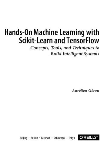 خرید کتاب Hands On Machine Learning With Scikit Learn And Tensorflow دانلود کتاب