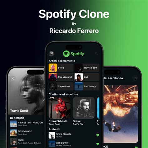 Spotify Clone Figma
