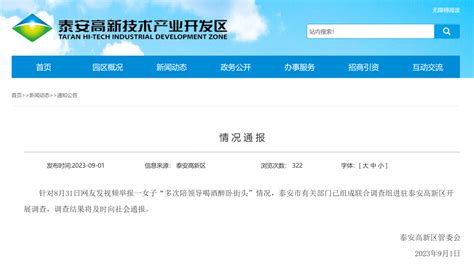 女子陪领导喝酒醉卧街头调查结果公布处分 央广网