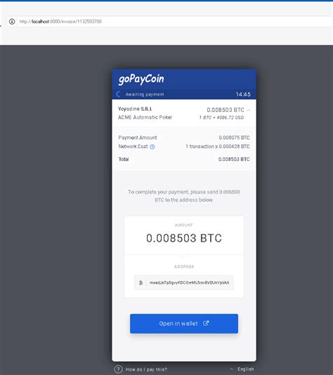 Add Bitcoin Payment Gateway To Your Website With This Self Hosted App Gopaycoin
