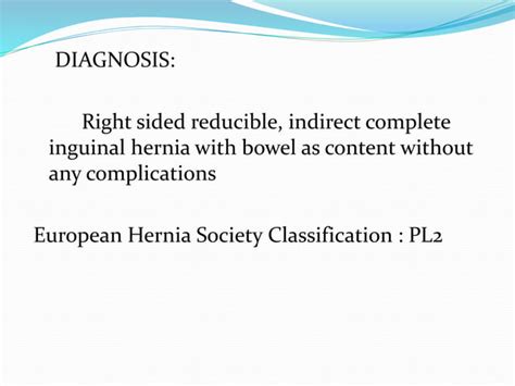 1indirect Inguinal Hernia Case Presentationpptx Digestive Disorders 1indirect Inguinal Hernia Case Presentationpptx Digestive Disorders