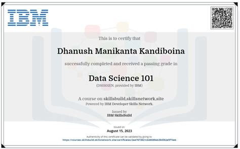 Dhanush Kandiboyina On Linkedin Datascience Ibm