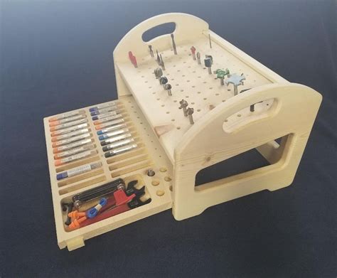 Cnc Bit Holder Cnc Tools Cnc Bit Organizer Cnc Bit Holder Tool Organizer Vectric Vcarve Pro