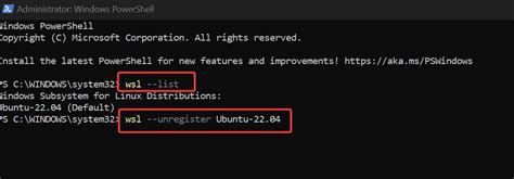 How To Remove Wsl Linux Distro Using Powershell In Windows 11