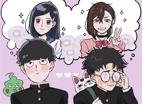 Ayase Momo Kageyama Shigeo Takakura Ken Ekubo Turbo Granny And More Mob Psycho And