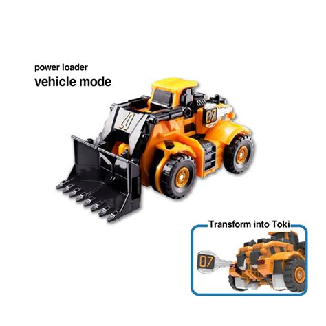 Tobot V Power Loader Robot Transforms Into Excavators 8 6x4 5x11 In