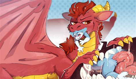 Rule 34 Anal Anthro Blush Body In Mouth Close Up Crownedvictory Cutaway Dragon Duo Feet First