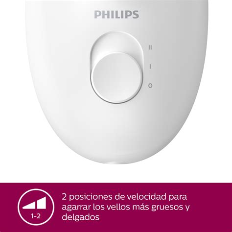 Satinelle Essential Depiladora con cable compacta PHILIPS BRE224/00 ...
