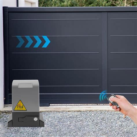1300lbs Automatic Sliding Gate Opener With 2 Remotes