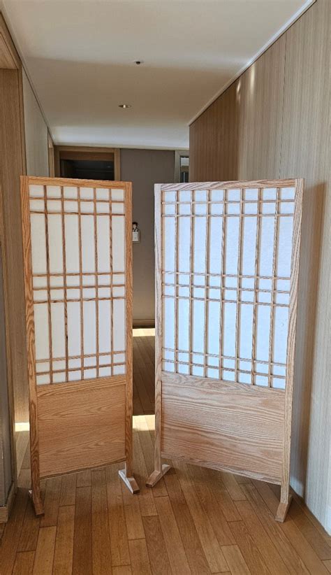 인천가구공방 목공배우기 목공클래스 회원작 레드오크 원목 간살 파티션 네이버 블로그