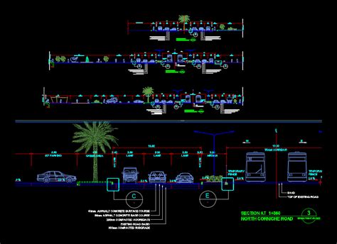 How To Draw Road Cross Section Using Excel And Autocad Printable Online