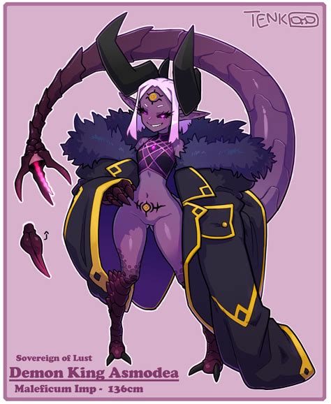 Rule 34 1girls 2d Absurd Res Absurdres Asmodea Belly Belly Button Biting Lip Biting Own