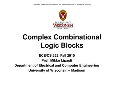 Ppt Complex Combinational Logic Blocks Powerpoint Presentation Free Download Id3145513