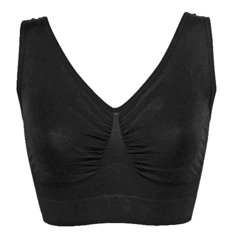 Brassière Noire Larges Bretelles