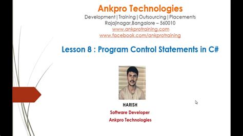 C Beginner To Advanced Lesson 8 Program Control Statements Part 2