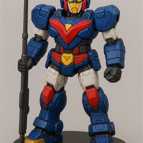 🤖 Voltes V Chibi Pop・ 3mf File For 3d Printing・cults