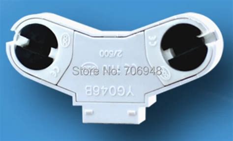 CE Double Head T Lamp Holder T Fluorescent Lamp Socket V A For W Led Tube In Lamp