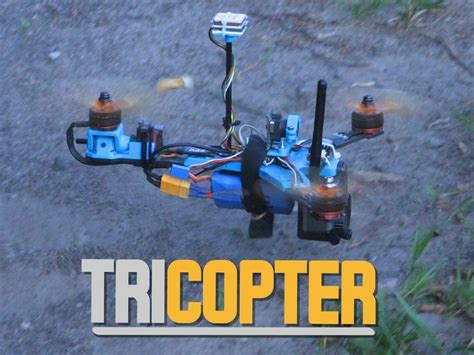 Free 3d File Ardupilot Tricopter Frame Autonomous Fpv Test Platform・model To Download And 3d
