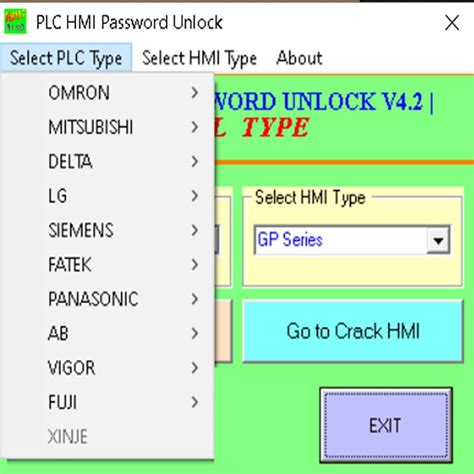Plc Hmi Password Unlock V4 2