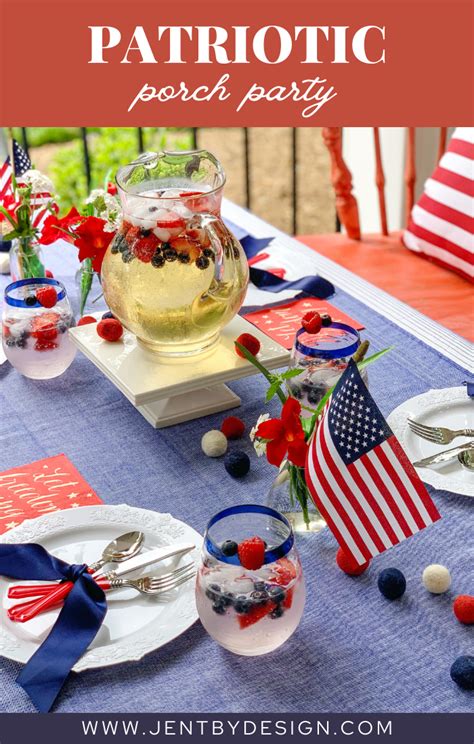 Patriotic Porch Party Jen T By Design