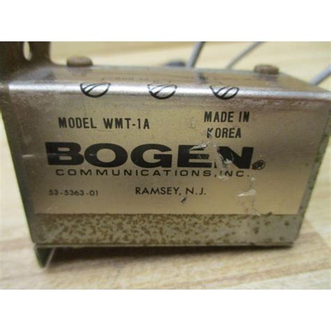 bogen wmt 1a input matching transformer used mara industrial