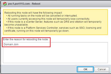 Nested Home Lab Part 5 Adding An Active Directory Identity Source To Your Psc Vcsa Port115