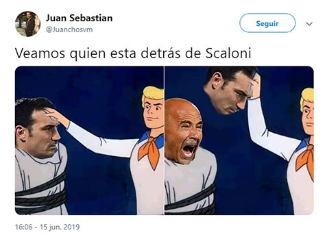 Scaloni El Principal Apuntado Los Memes Tras La Derrota De Argentina
