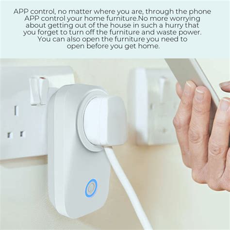 Good Helper 16a Smart Wifi Plug Socket Power Switch App Remote Control