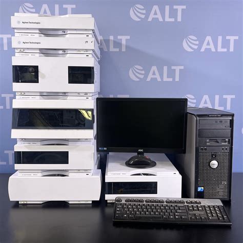 Agilent 1200 Series HPLC System With G1379B Degasser G1312A Binary Pump G1367B HiP ALS G1330B